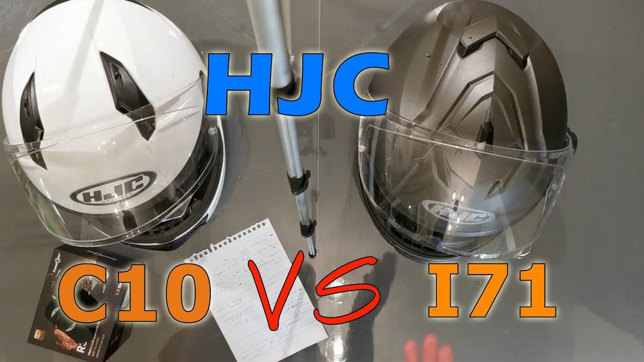 Сравнение мотошлемов HJC C10 и I71