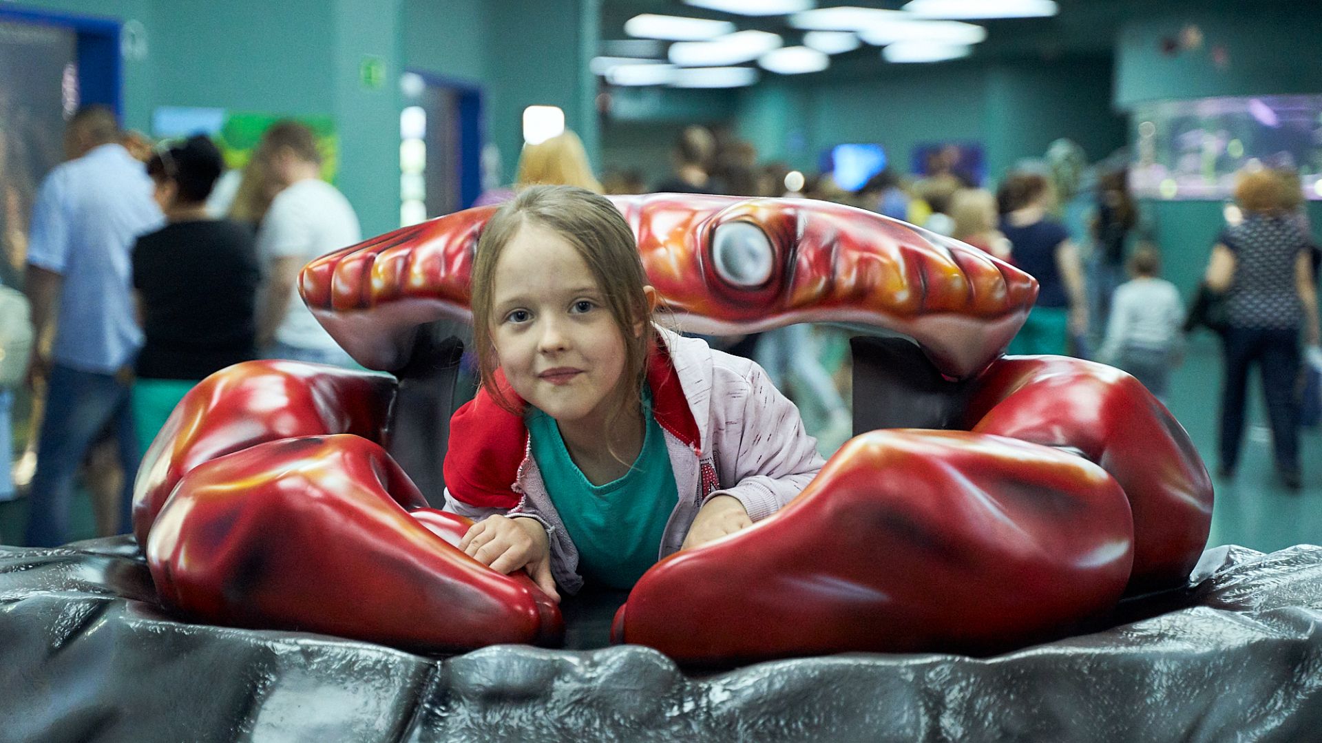 Место для фотографирования "Краб". Москвариум | Центр океанографии и морской биологии. г. Москва.