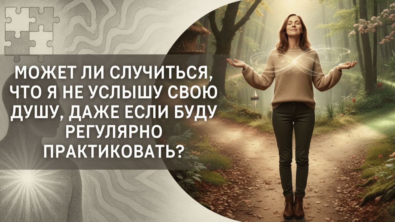Может ли случиться, что я не услышу свою Душу, даже если буду регулярно практиковать?