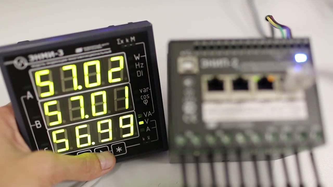 02 — ЭНИП-2: подключение модуля индикации ЭНМИ