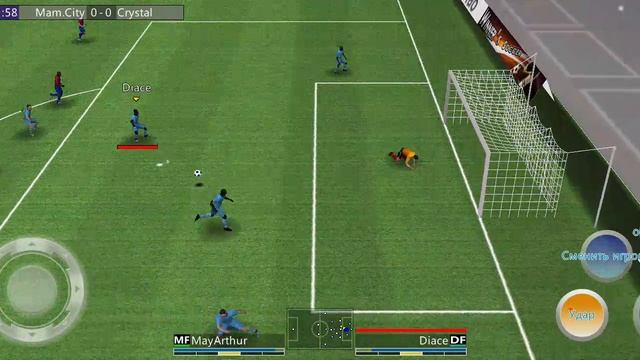 АПЛ. 24 раунд. Манчестер Сити - Крустал (1-0).