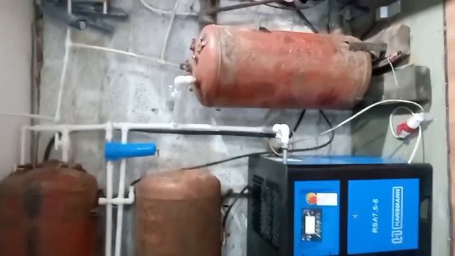 Винтовой компрессор Hansmann RSA 7.5 8