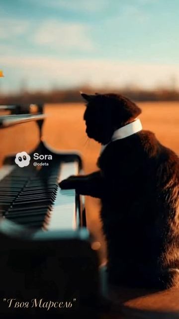 Грустное пианино #нейросеть