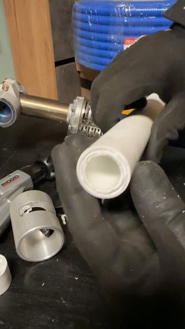 Сварка полипропиленовой трубы с алюминиевым слоем. Shorts 118