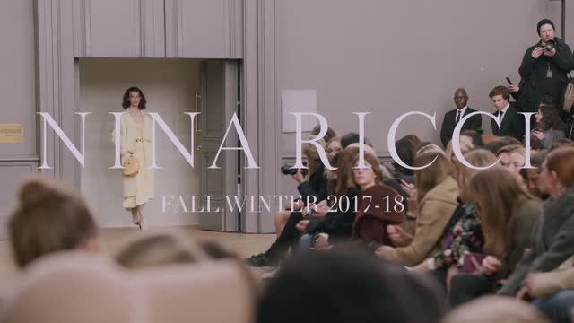 Показ женской коллекции Nina Ricci осень-зима 2017-2018