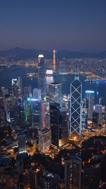 Cyberpunk город Гонконг!