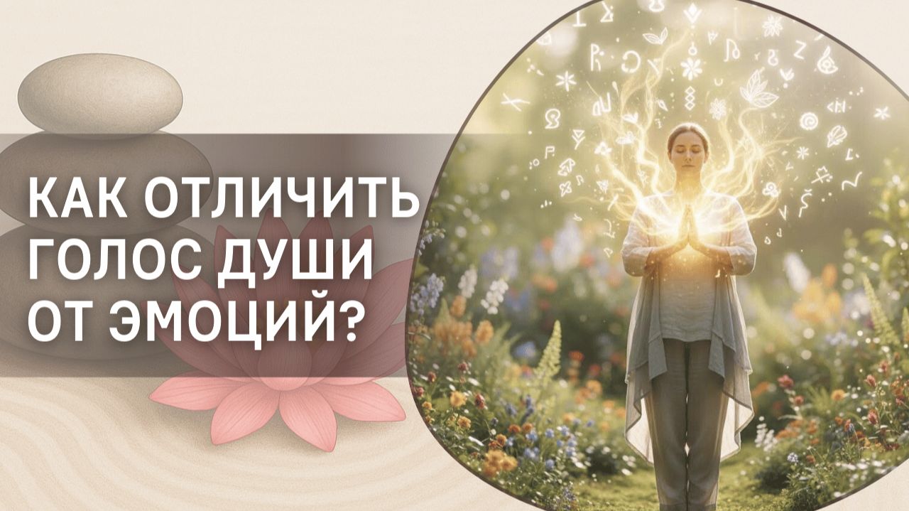 Как отличить голос Души от эмоций?