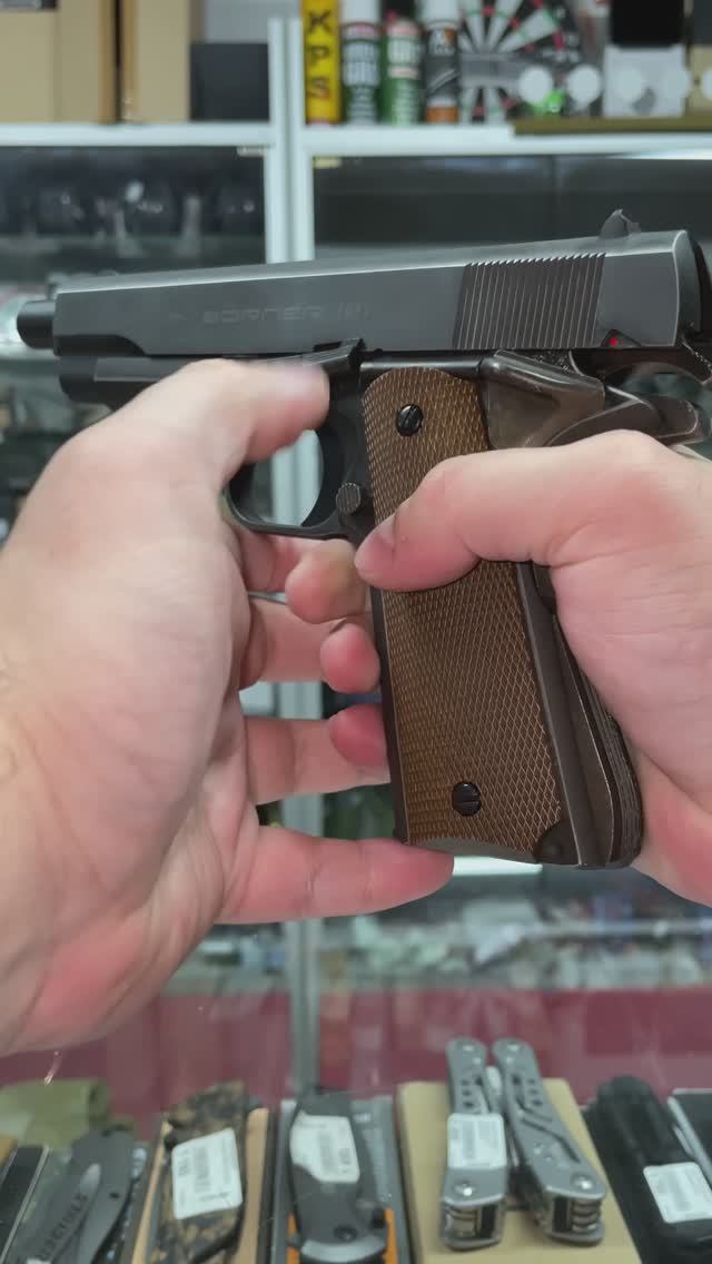 Пневматический пистолет Borner Colt 1911(Blowback)