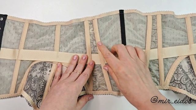 Обзор материалов корсета Версаль