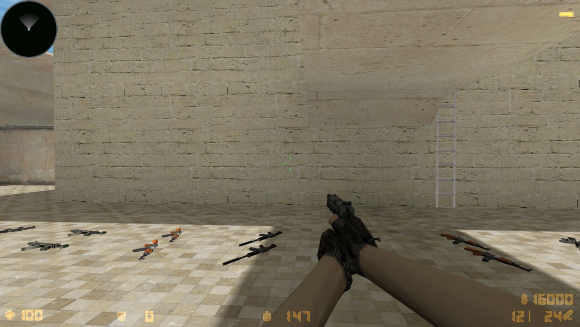 Играем в контру 1.9 ( мод ) с моим другом Никитой