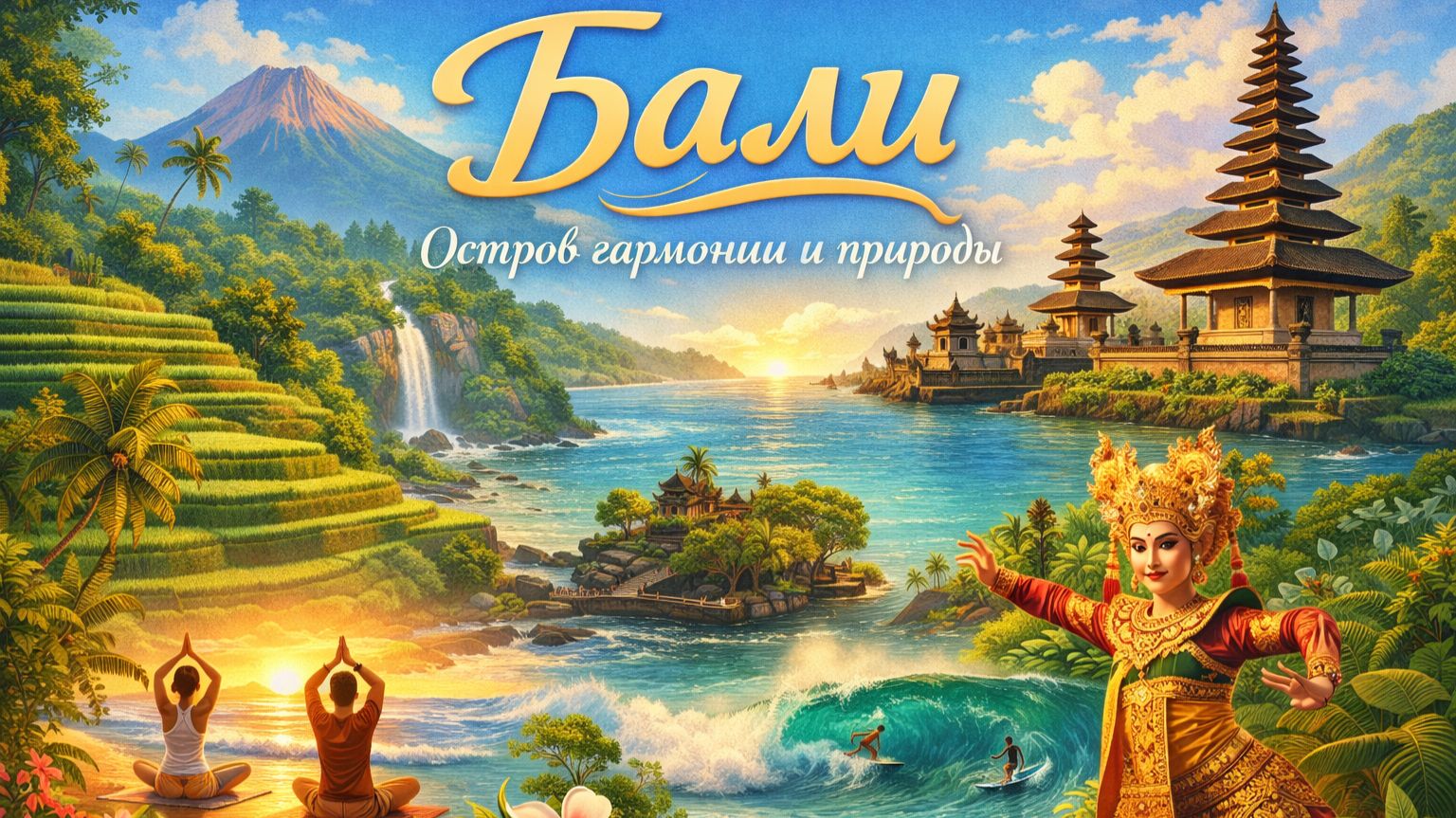 Бали: ваш идеальный тропический отдых на берегу океана