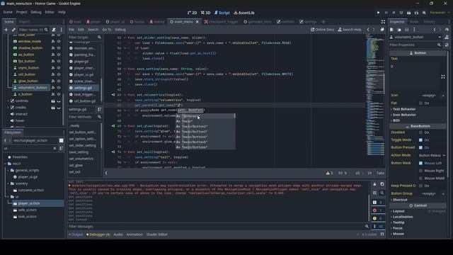 Хоррор от первого лица в Godot 4, ч. 21 / How to Make a First-Person Horror Game in Godot 4 - Part 5