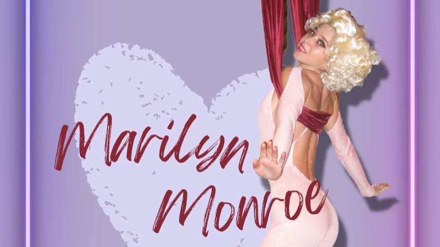 Постер  "Сценический образ -  Marilyn Monroe" артистка цирка Любовь Соколова