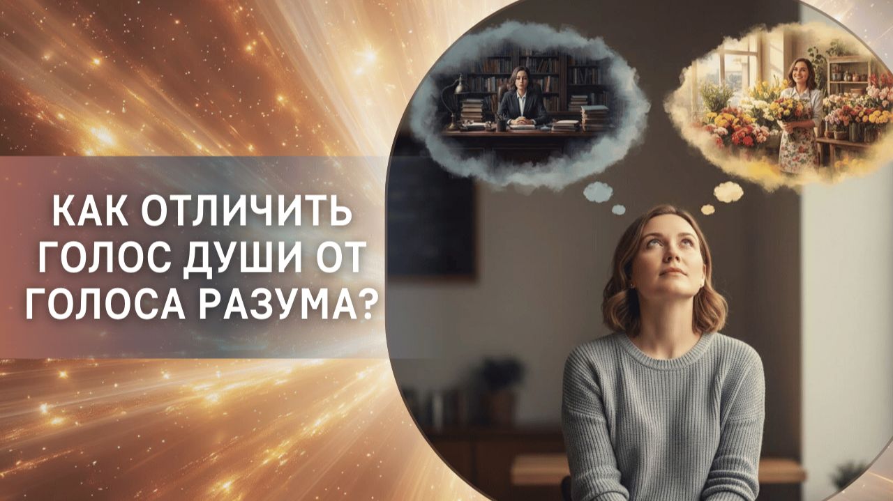 Как отличить голос Души от голоса Разума