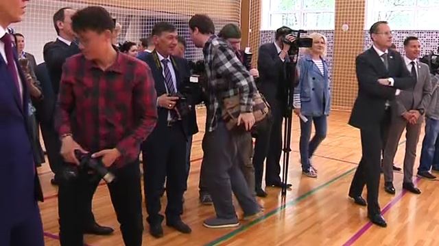 Р. Минниханов и И. Метшин посетили ЦКС Московский (2018)