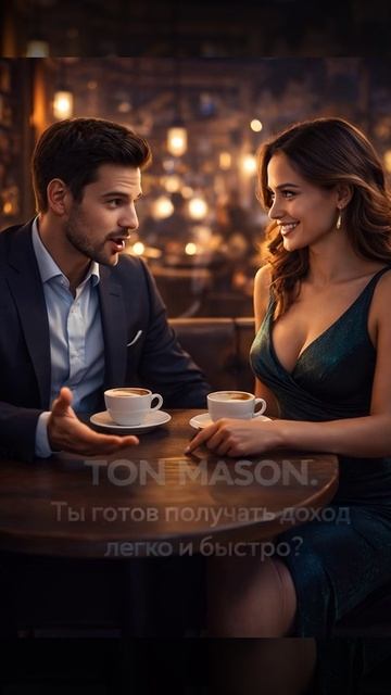 TON MASON. Ты готов получать доход легко и быстро?