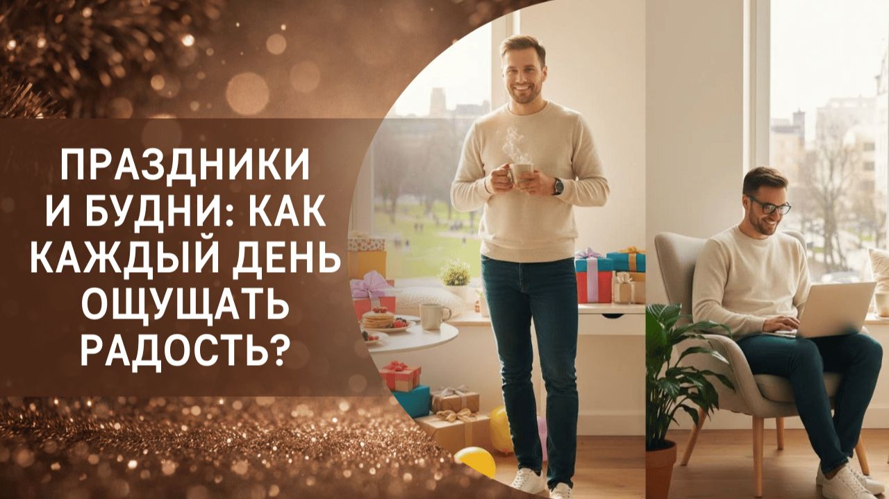 Праздники и будни: как каждый день ощущать радость?