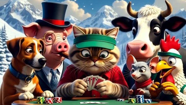 животные и карты