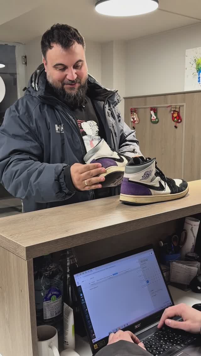 Химчистка и восстановление кроссовок | Премиальный уход