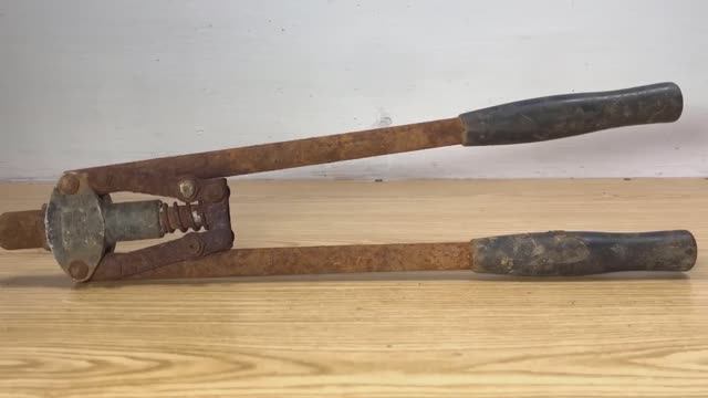 Реставрация старого клёпольщика