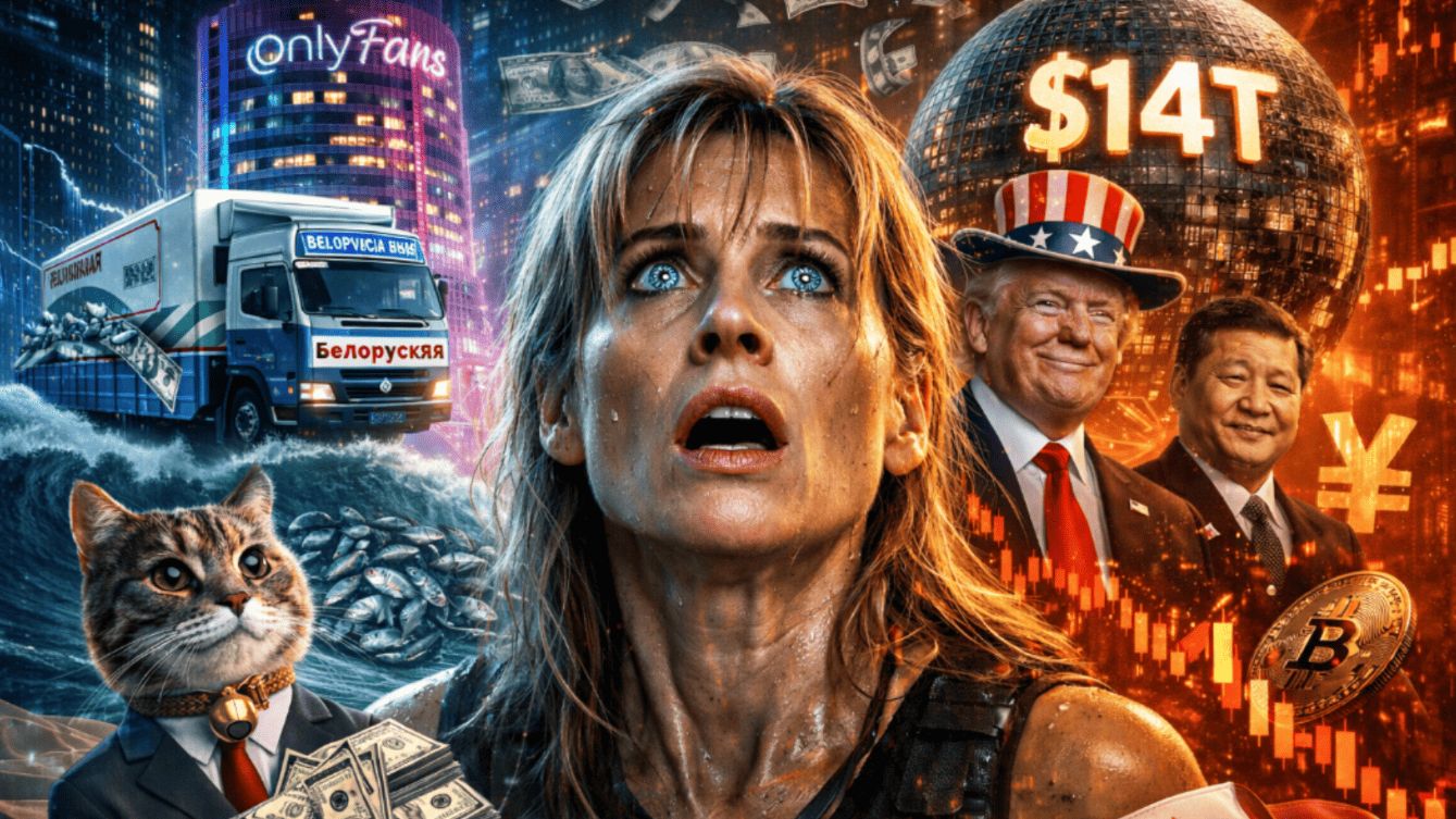 Сара Коннор была бы в шоке: Белоруссия, Маск, BlackRock, OnlyFans, падение биткоина и кругом ИИ