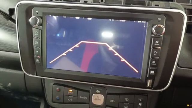 Установка Android в Nissan Leaf ZE1 без потери климат контроля