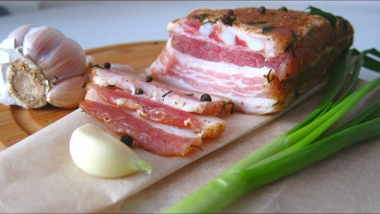 🥓 Ароматное домашнее сало