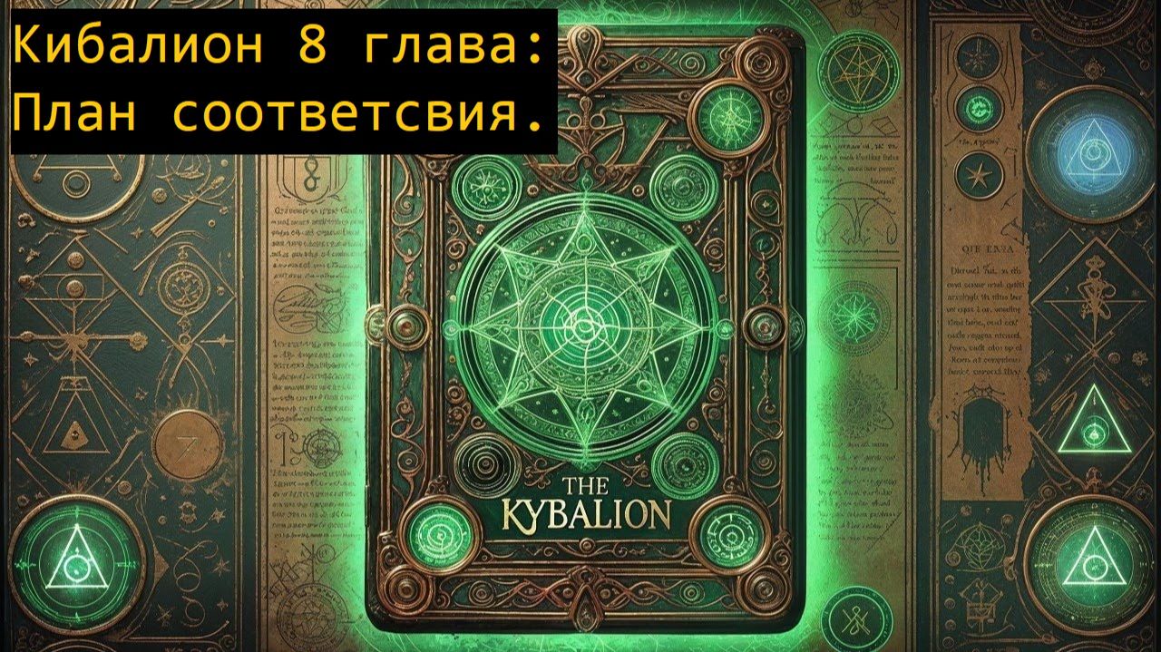 Кибалион 8 глава: План соответсвия.