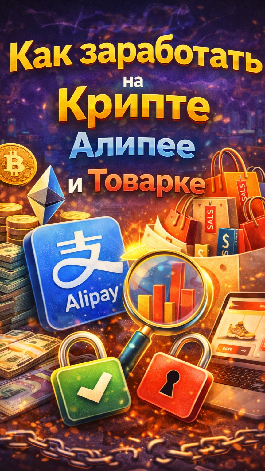 Как заработать на Крипте Алипее и Товарке?