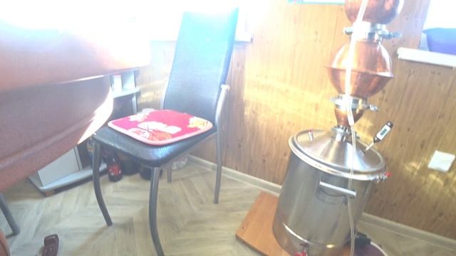 Дистиллят из сухофруктов - второй перегон