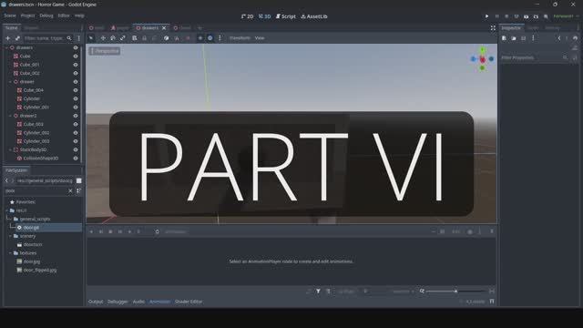 Хоррор от первого лица в Godot 4, 6 / How to Make a First-Person Horror Game in Godot 4 - Part 5