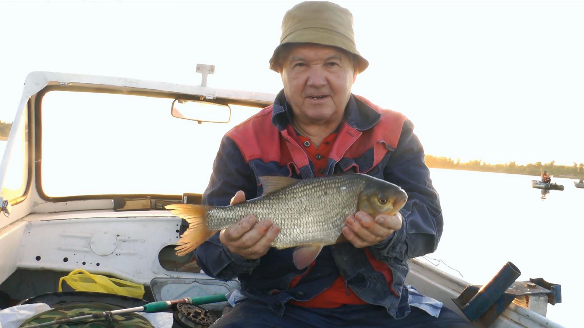Один день рыбалки на Волге (4К)