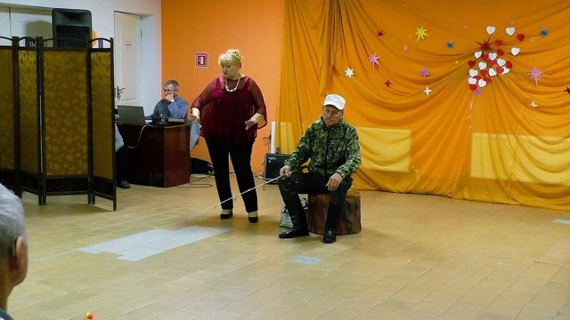 "С бабой на рыбалке". Сценка.