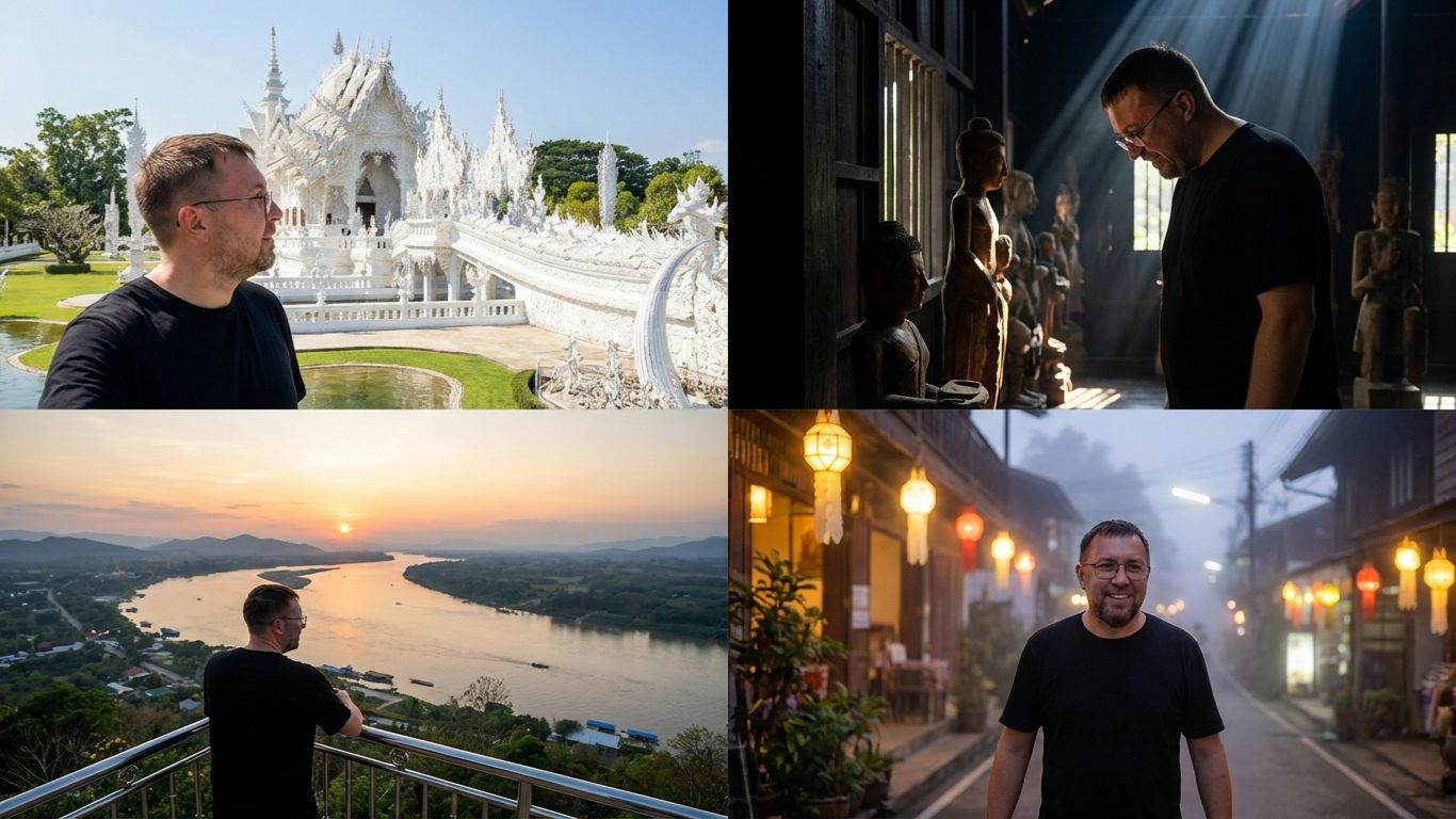 ТАКОЙ ТАИЛАНД ВЫ НЕ ВИДЕЛИ! Белый храм и Золотой треугольник 🇹🇭
