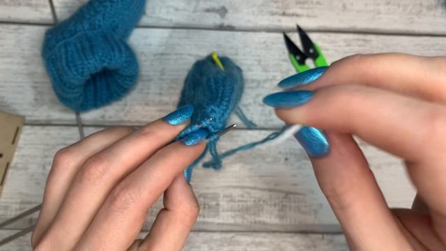 Трикотажный шов. Шов петля в петлю.