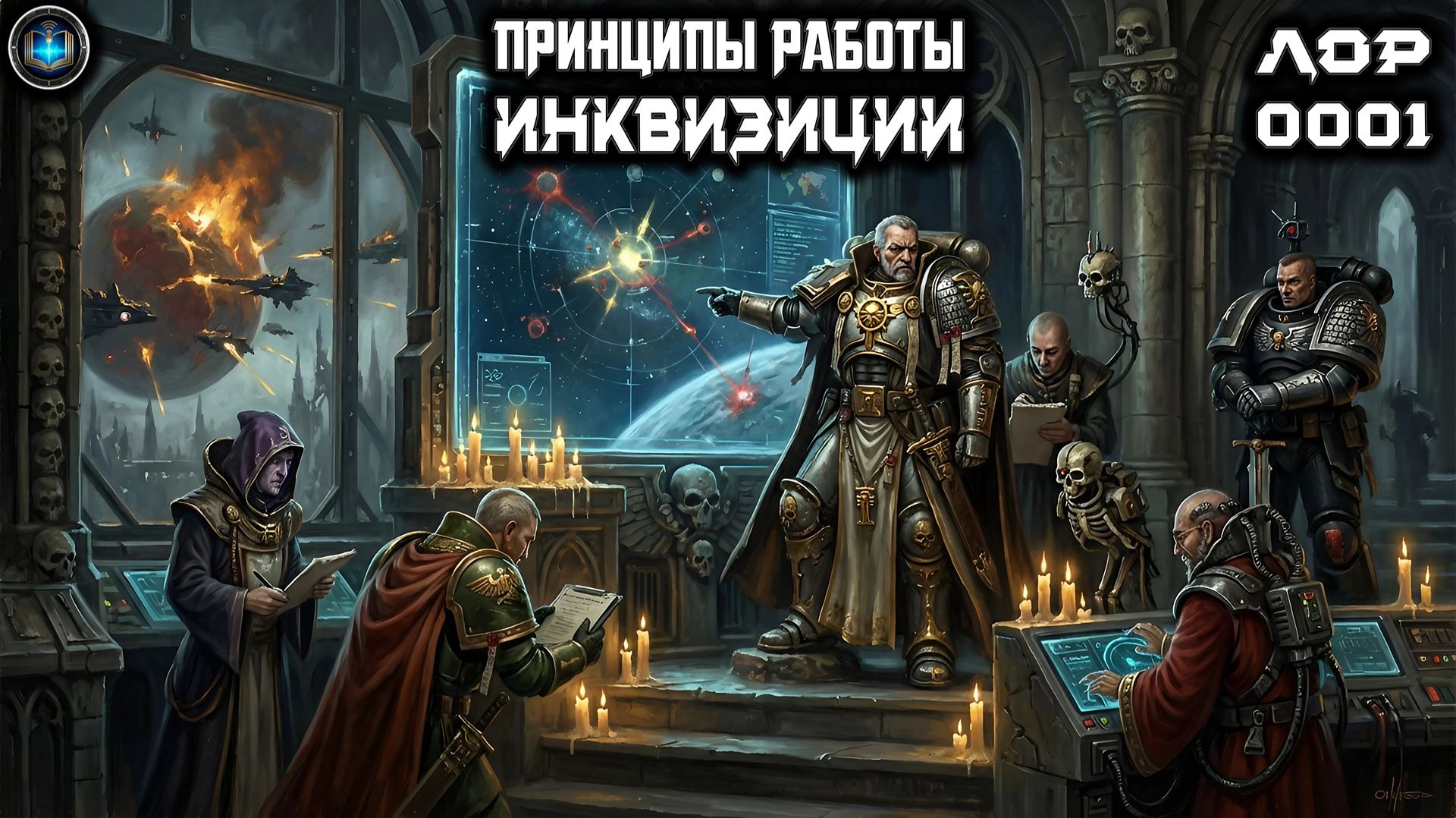 Warhammer 40k Лор - Lore | Принципы работы Инквизиции (2026) by WizarDiO