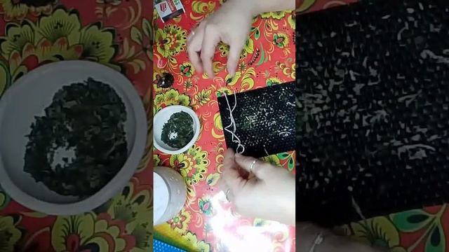 Свеча с травами