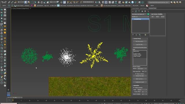 курс по архвизу, Глава 5: 06 - готовим модели растений