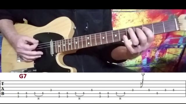 Blues Rock in G(tab)