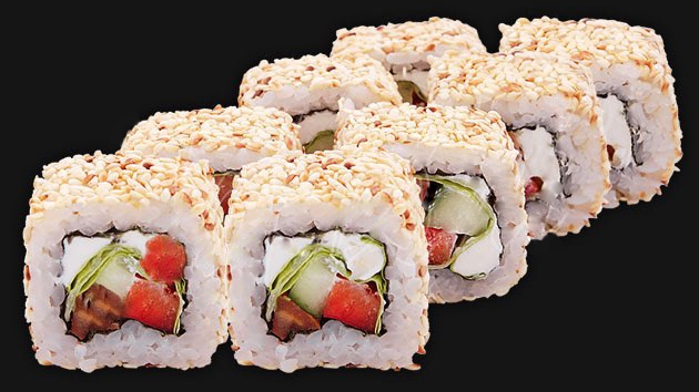 Роллы «Цезарь темпура»🥰