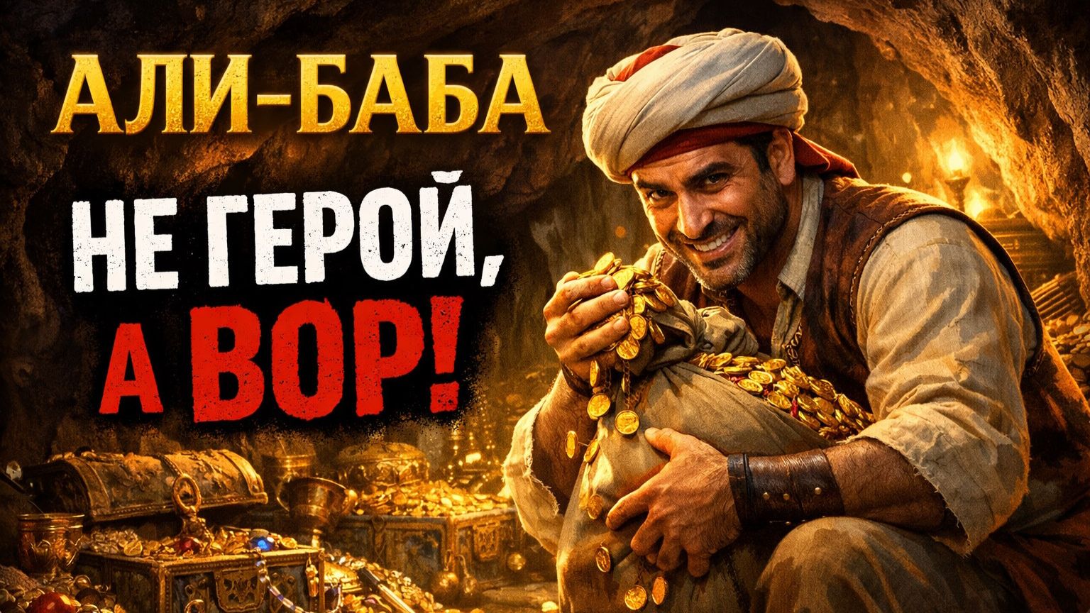 Али-баба ничем не лучше разбойников, у которых он украл