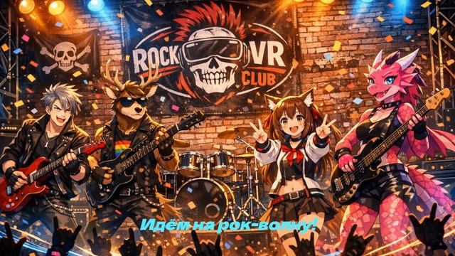 Мрачные Сказки - Rock VR Club #музыка #rock #vrchat