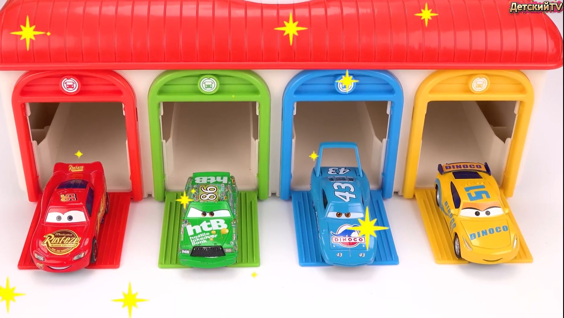 Машинки для детей — Тачки Disney | Мультики для детей