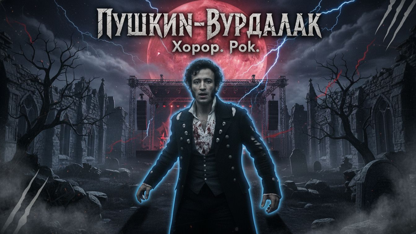 ПУШКИН В СТИЛЕ ХОРРОР-РОК: Вурдалак