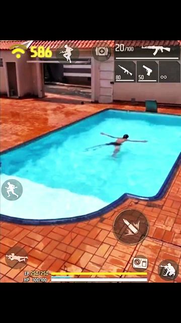 😆Когда высокий пинг в фри фаер!😅😂 #пинг #пингфрифаер #высокийпингфрифаер #ping #pingfreefire #рек