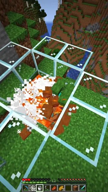 отомстил за всех в майнкрафте