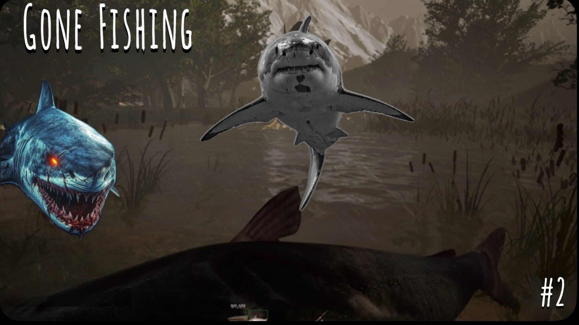 Бешенная Акула. Gone Fishing #2