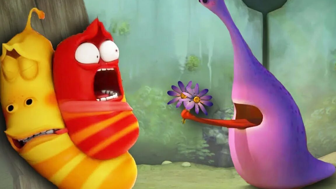 Смотреть мультфильм личинки мороженое