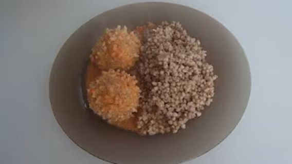 Тефтели и гречка. Маринкины творинки. Всем МИРА и Добра!