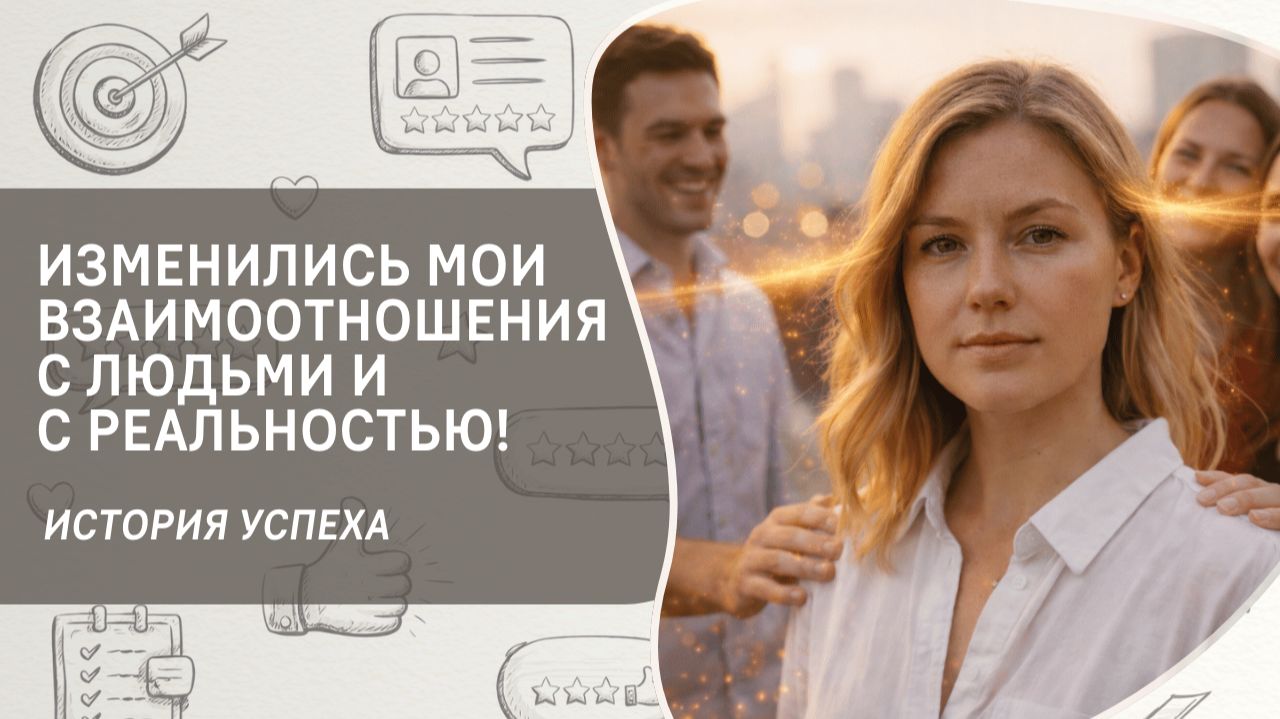История успеха по Трансерфингу. Изменились мои взаимоотношения с людьми и с реальностью!